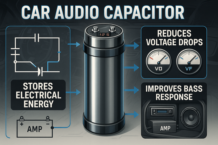 Everything You Need to Know About Car Audio Capacitors – Elite Auto Gear