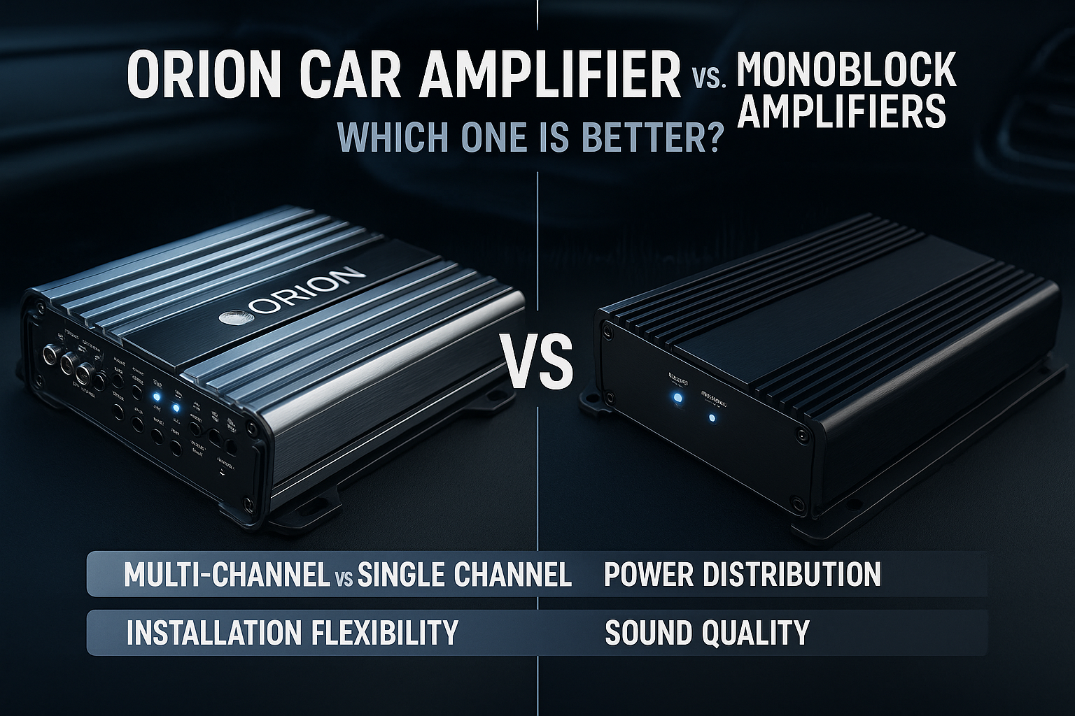 Orion Car Amplifier vs. MonoBlock Amp: Which One is Better? – Elite ...