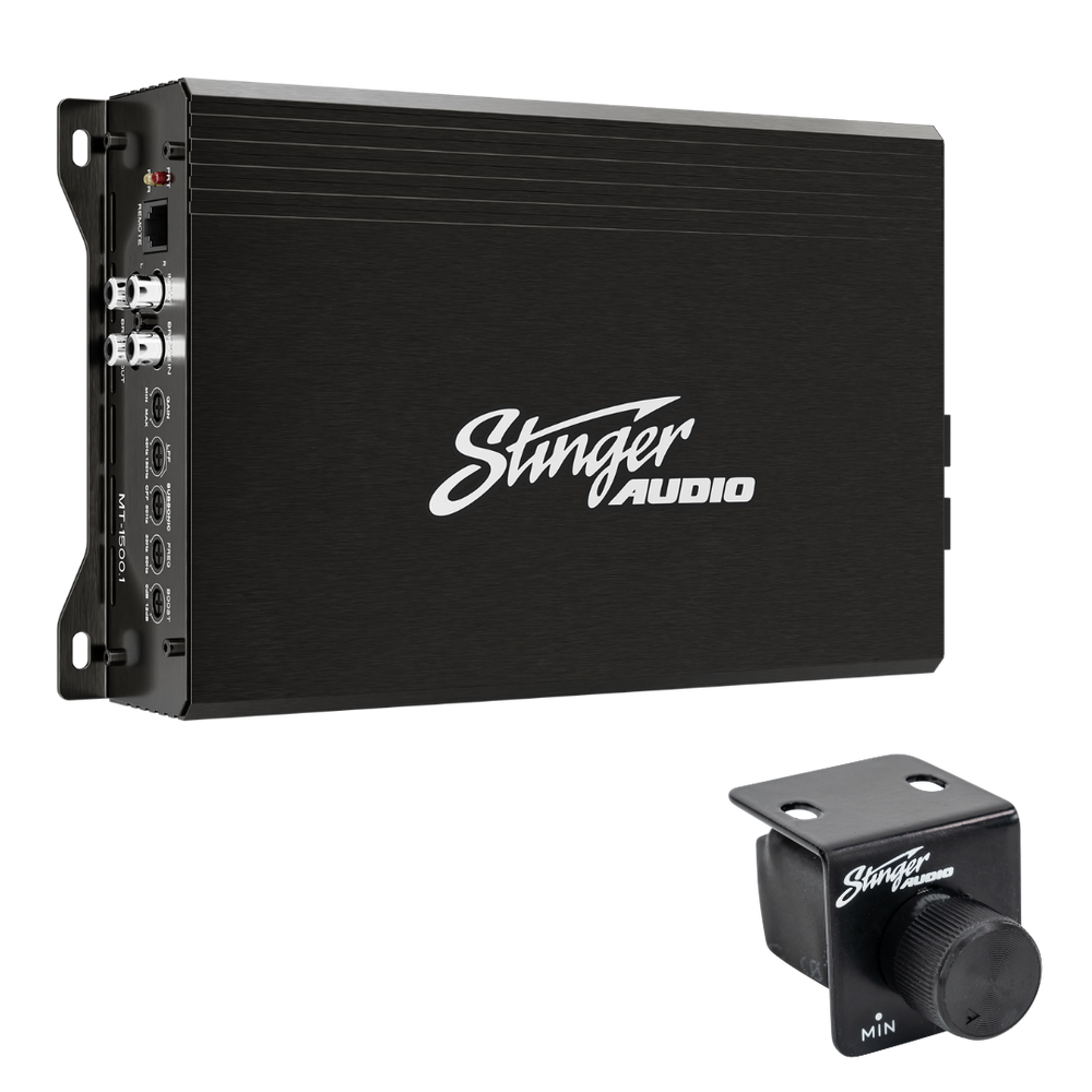 Stinger Audio MT-1500.1 1,500 Watt (RMS) Class D Monoblock Car Audio A ...