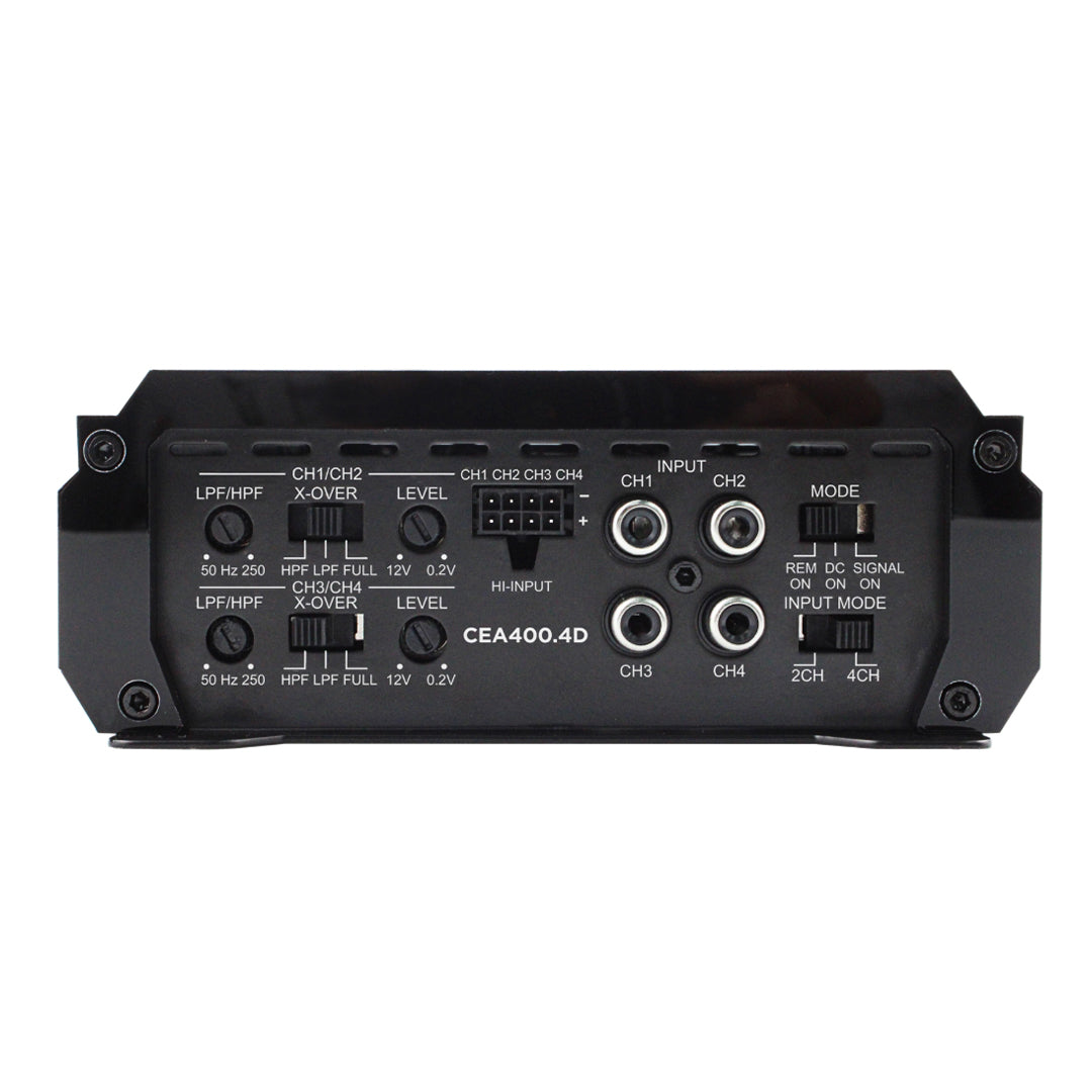 Orion CEA400.4D 400W RMS 4-Channel Class D Amplifier – 1600W Max ...