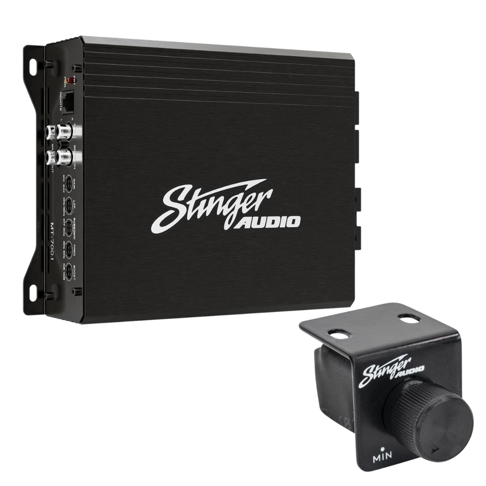 Stinger Audio MT-700.1 700 Watt (RMS) Class D Monoblock Car Audio Ampl ...