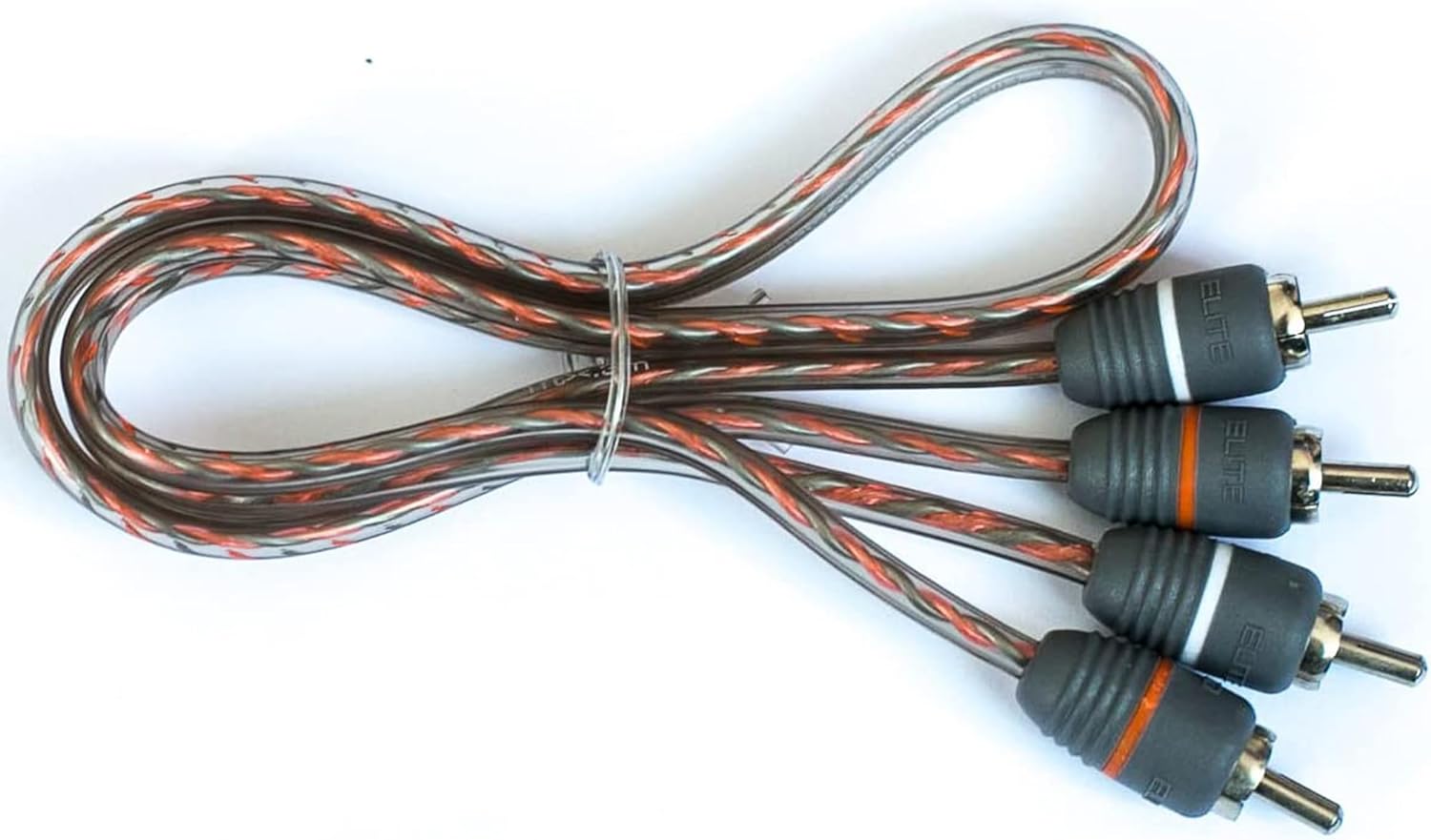 Elite Audio EA-RCA3 Standard 2-Ch RCA Cable - 3ft. Male to Male Twiste ...