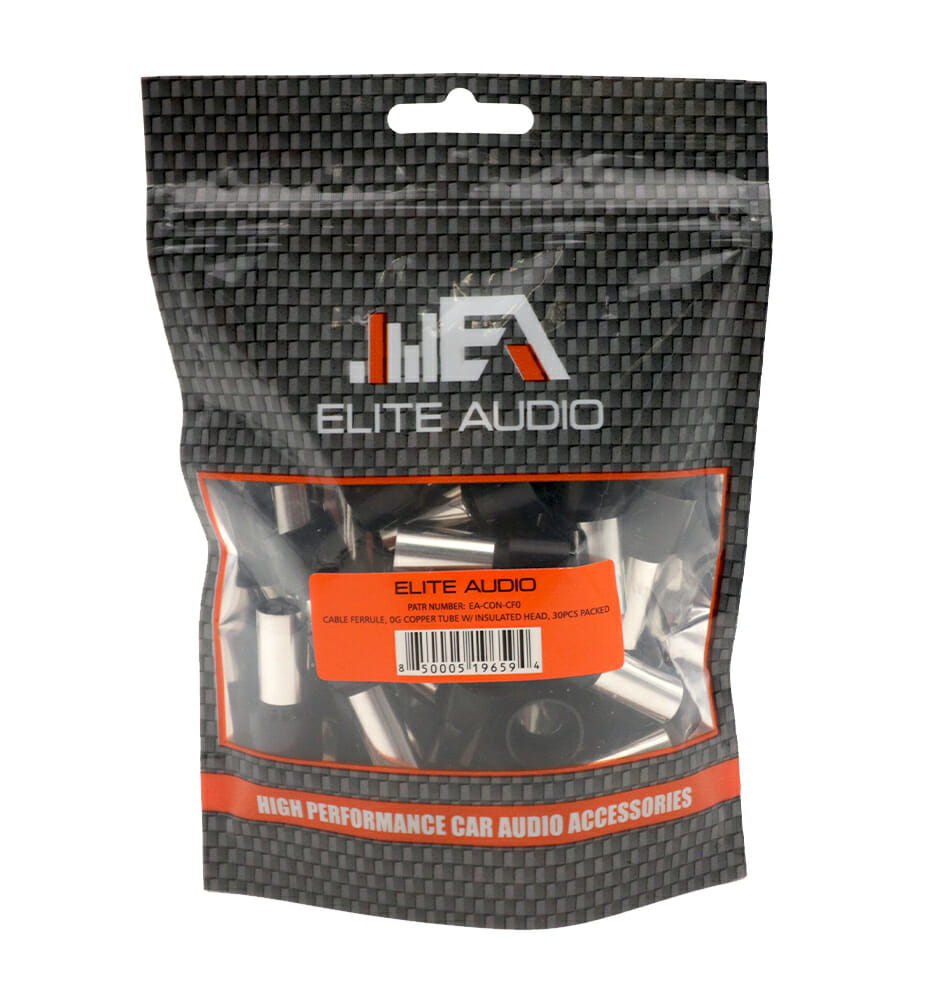 Cable Ferrule for Audio Cable | EA-CON-CF0 – Elite Auto Gear